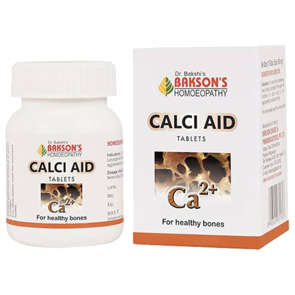 Buy Bakson's Calci Aid Tablets - Uses, Benefits & Dosage