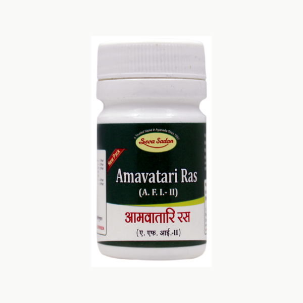 Buy Shri Ayurved Seva Sadan Amavatari Ras - Uses, Benefits & Dosage