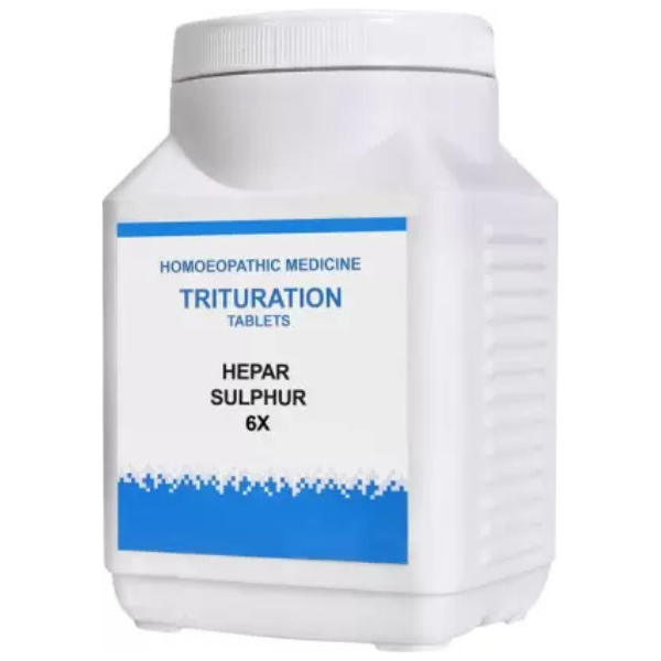 Buy Bakson's Hepar Sulphur 6X Tablets - Uses, Benefits & Dosage