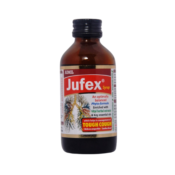 Buy Aimil Pharmaceuticals Jufex Syrup - Uses, Benefits & Dosage
