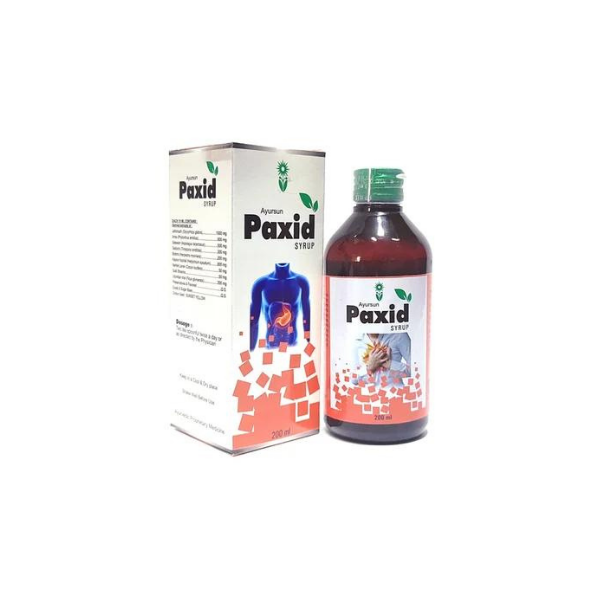 Buy Ayursun Paxid Syrup - Uses, Benefits & Dosage