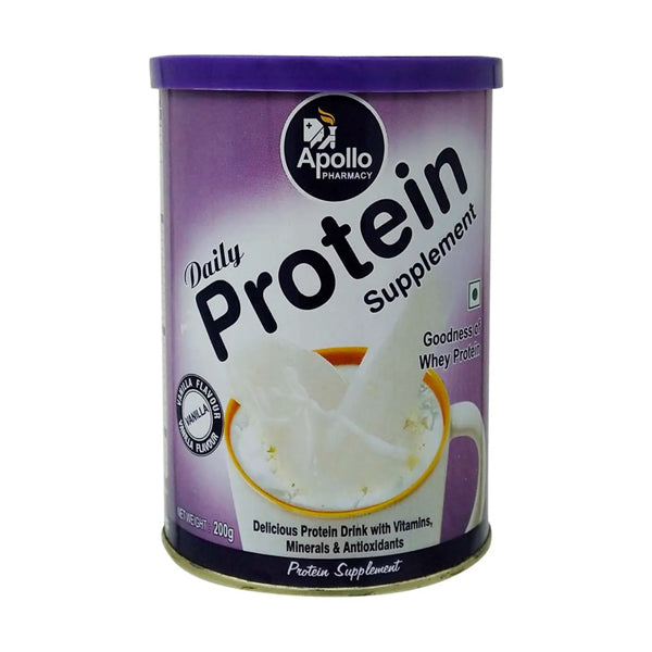 Buy Apollo Life Protein Vanilla Flavour Powder - Uses, Benefits & Dosage