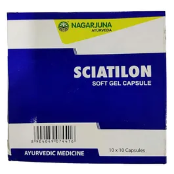 Buy Nagarjuna Sciatilon Soft Gel Capsule - Uses, And Ingredients