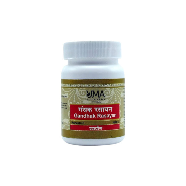 Buy Uma Ayurveda Gandhak Rasayan Tablet - Uses, Benefits & Dosage