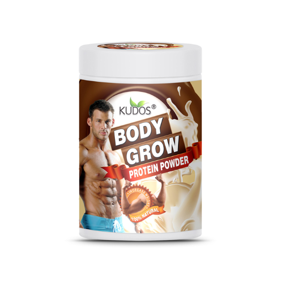 Buy Kudos Body Grow Protein Powder - Uses, Benefits And Dosage